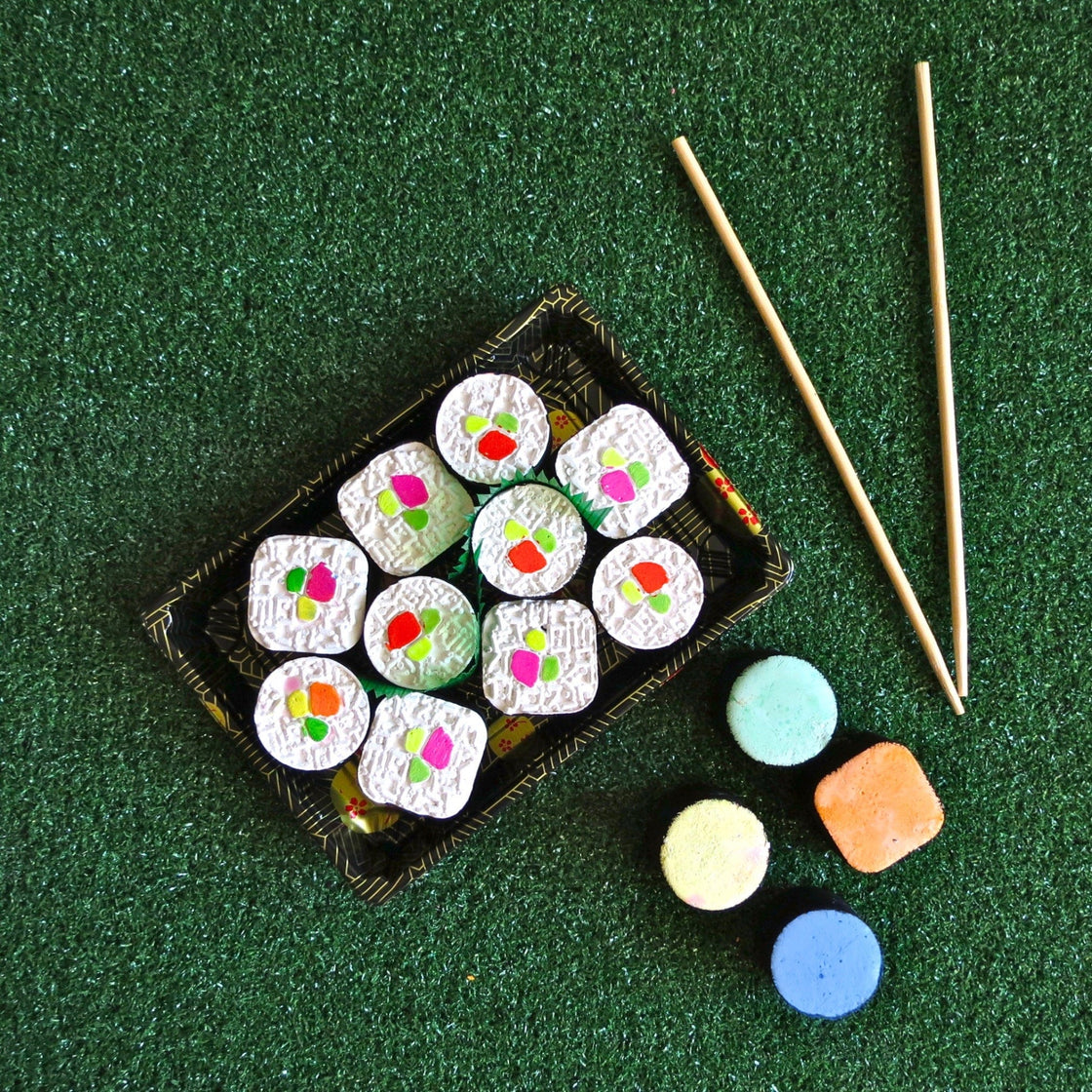 SUSHI MAKI ROLL | HANDMADE SIDEWALK CHALK – TWEE